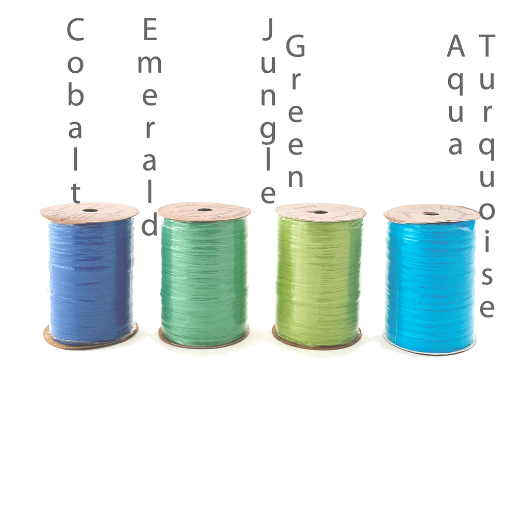 Raffia, Assorted Colors, 100 yds. - Color Crazy