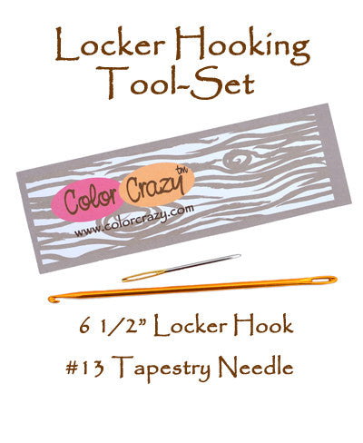 Locker Hooking Tool Set - Color Crazy