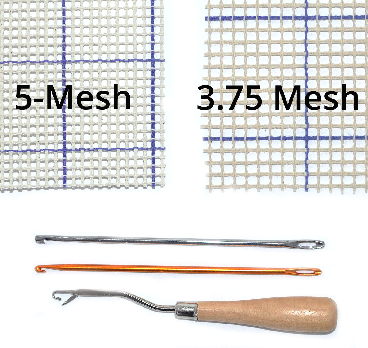 Rug Making Canvas Zweigart Rug Canvas 3.75 Mesh 36x60 Inches - Blue ...