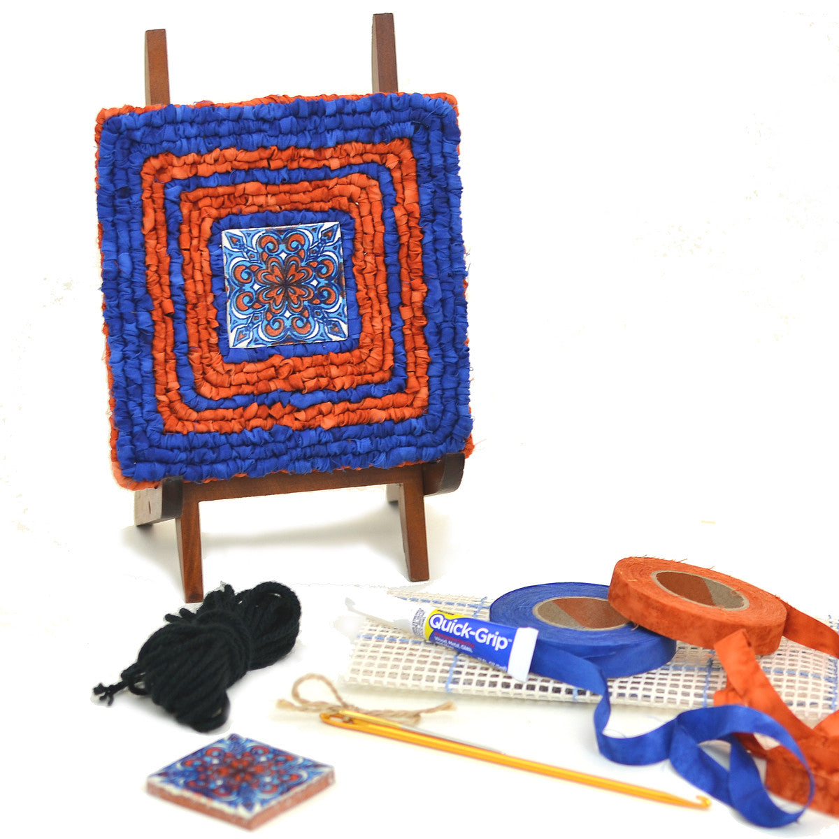 Hook, Loop & Lock Starter Kit - Sedona Trivet & Book - Color Crazy